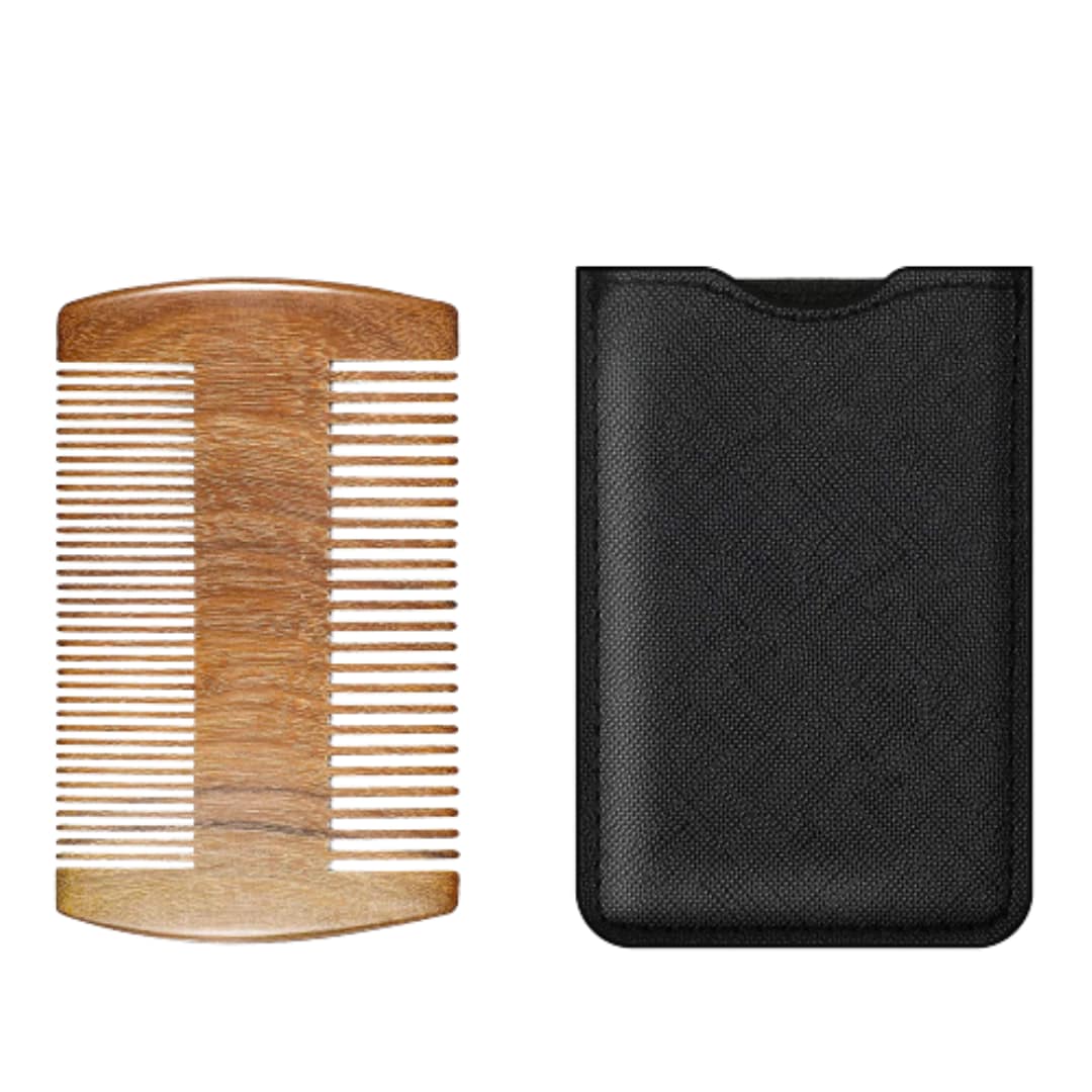 Dual Action Beard & Mustache Comb – Toliver's Handmade